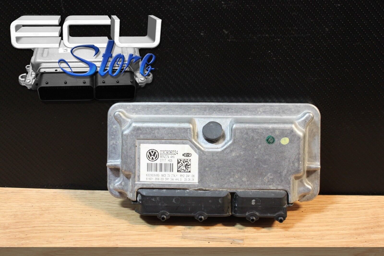 ECU / ENGINE CONTROLLER 03C906024 61601.359.03 IAW4HV.S SKODA VW ...