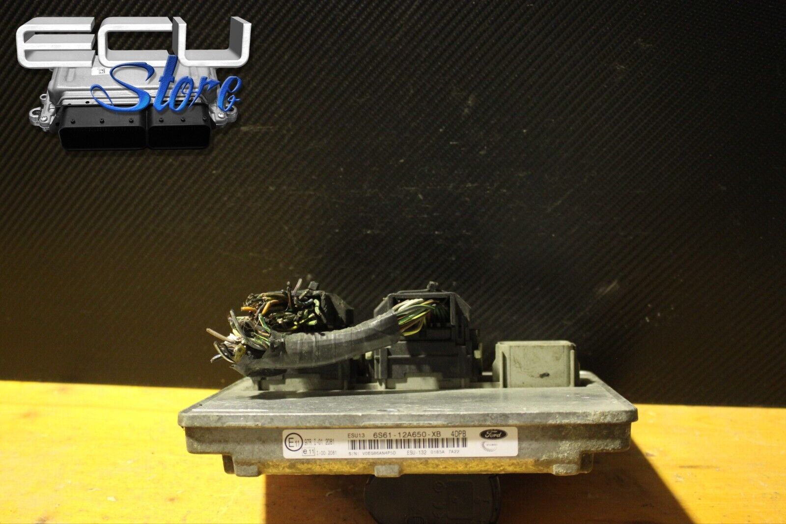 ECU / ENGINE CONTROLLER 6S61-12A650-XB ESU-132 - FORD FIESTA MK6 2.0 ...