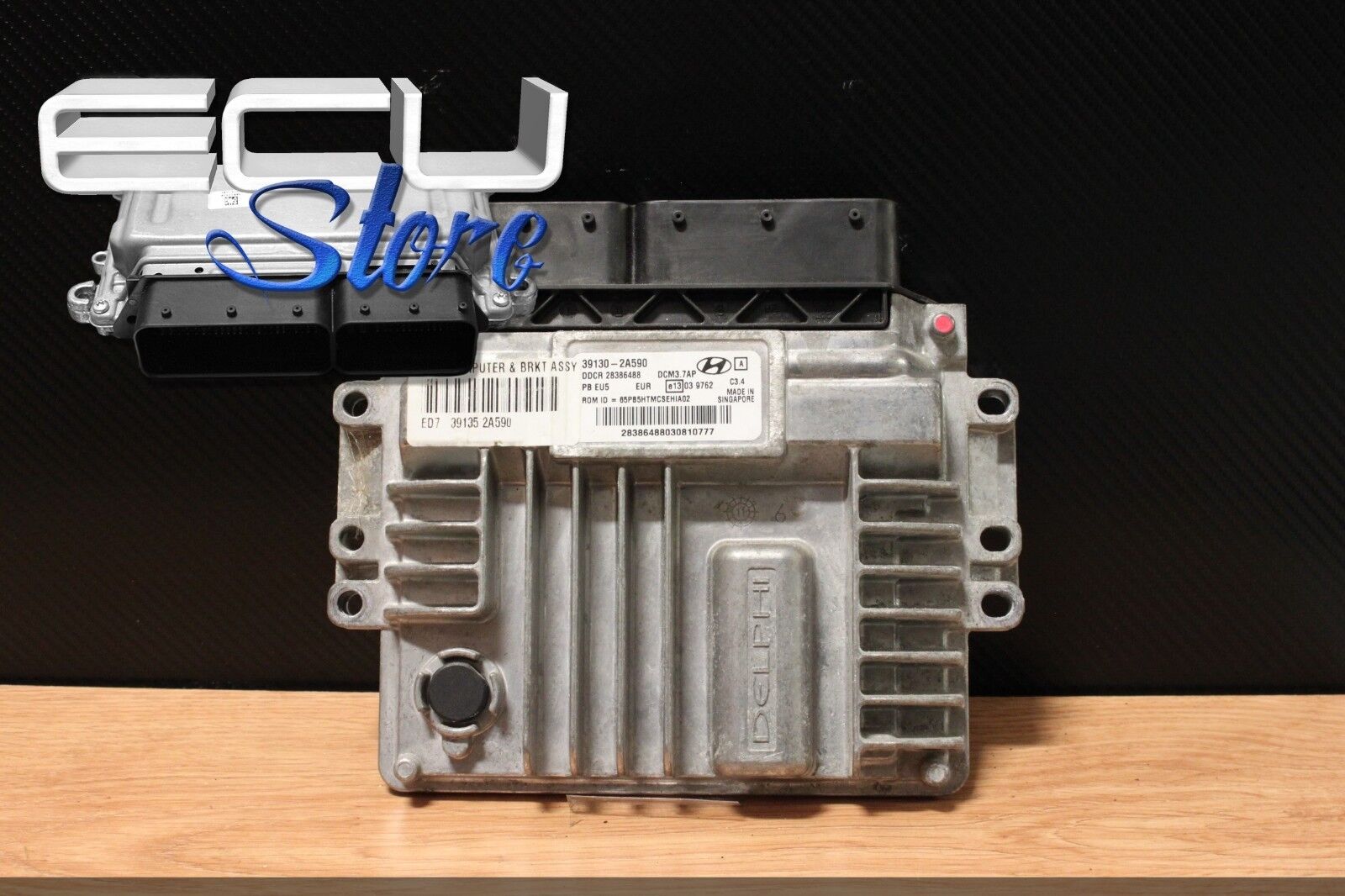 ECU / ENGINE CONTROL UNIT 39130-2A260 28347543 - KIA RIO III 1.1 CRDI ...