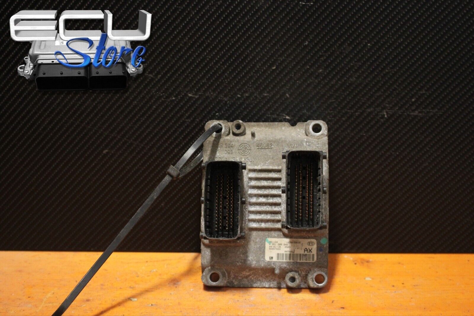 ECU / ENGINE CONTROL UNIT 0261208940 55557933 - OPEL CORSA D 1.2 ...
