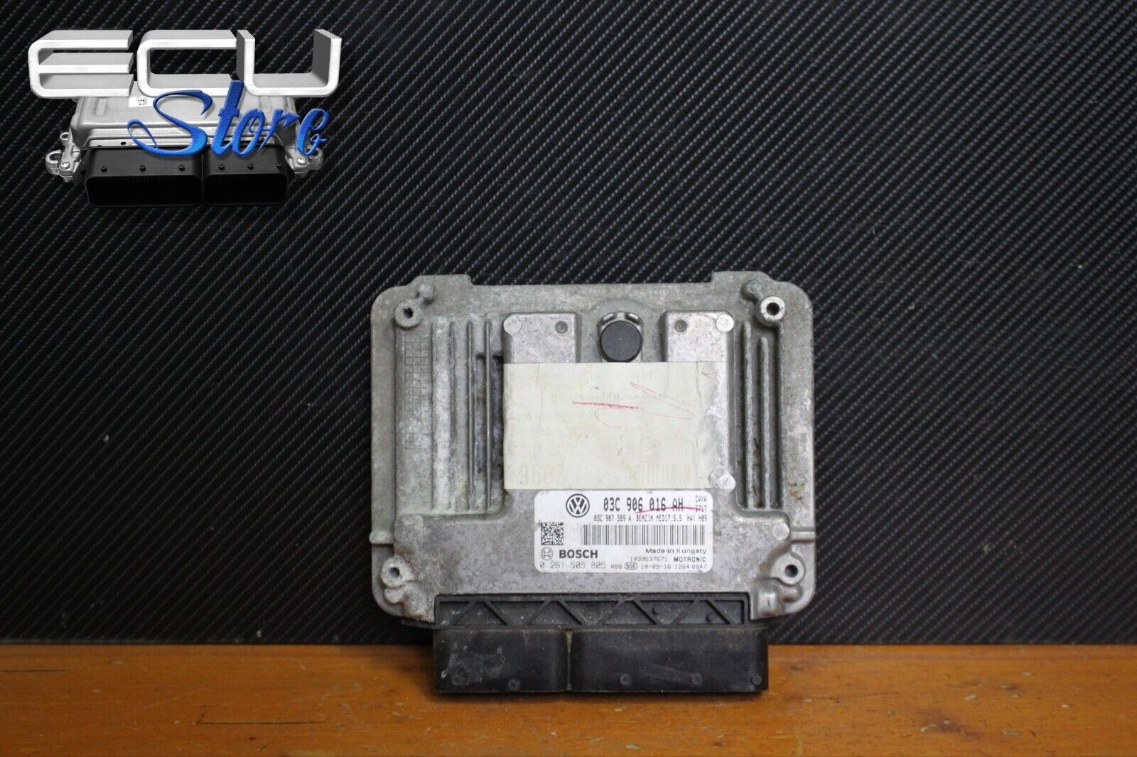 ECU / ENGINE CONTROLLER 03C906016AH 0261S05805 - VW GOLF VI 1.4TSI ...