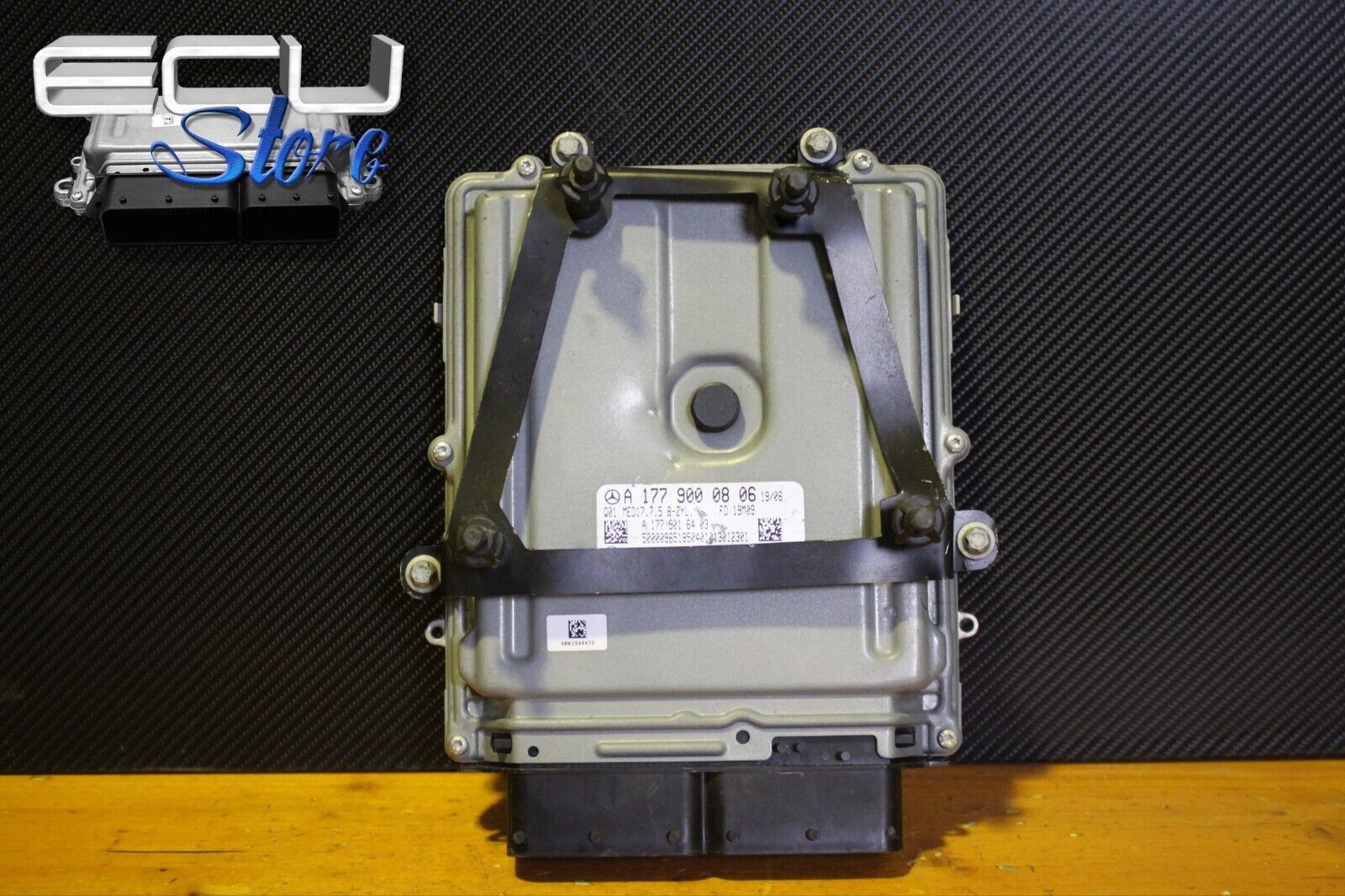 ECU / ENGINE CONTROLLER 0261S100WX A1779000806 - MERCEDES C63 W205 A W1 ...