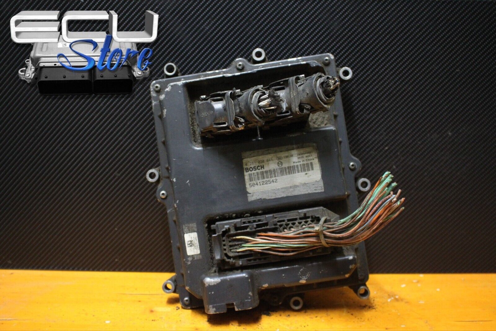ECU / ENGINE CONTROL UNIT 0281020048 504122542 - IVECO STRALIS TRAKKER ...
