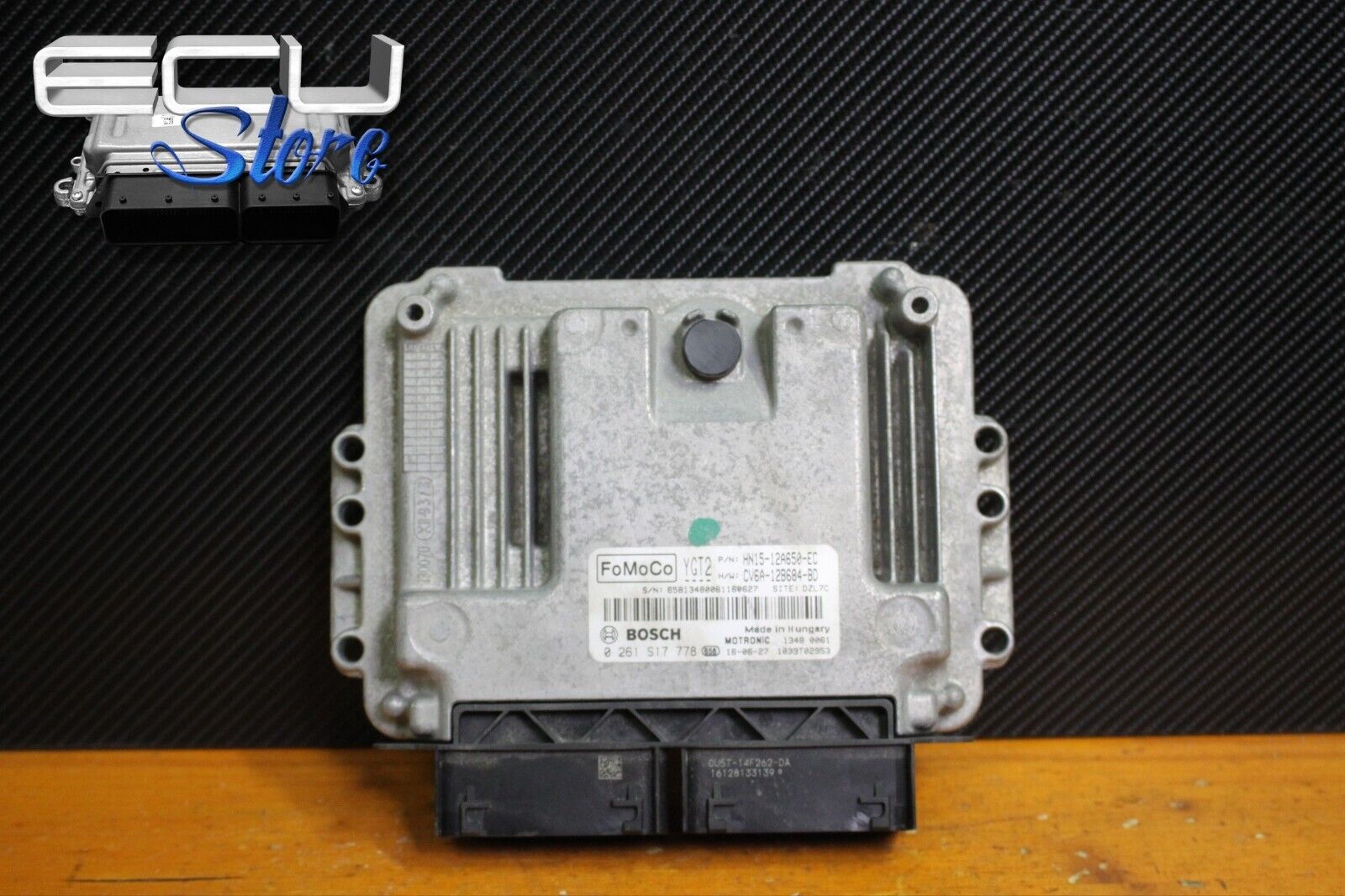 ECU / ENGINE CONTROLLER 0261S17778 HN15-12A650-EC CV6A-12B684-BD - FORD ...